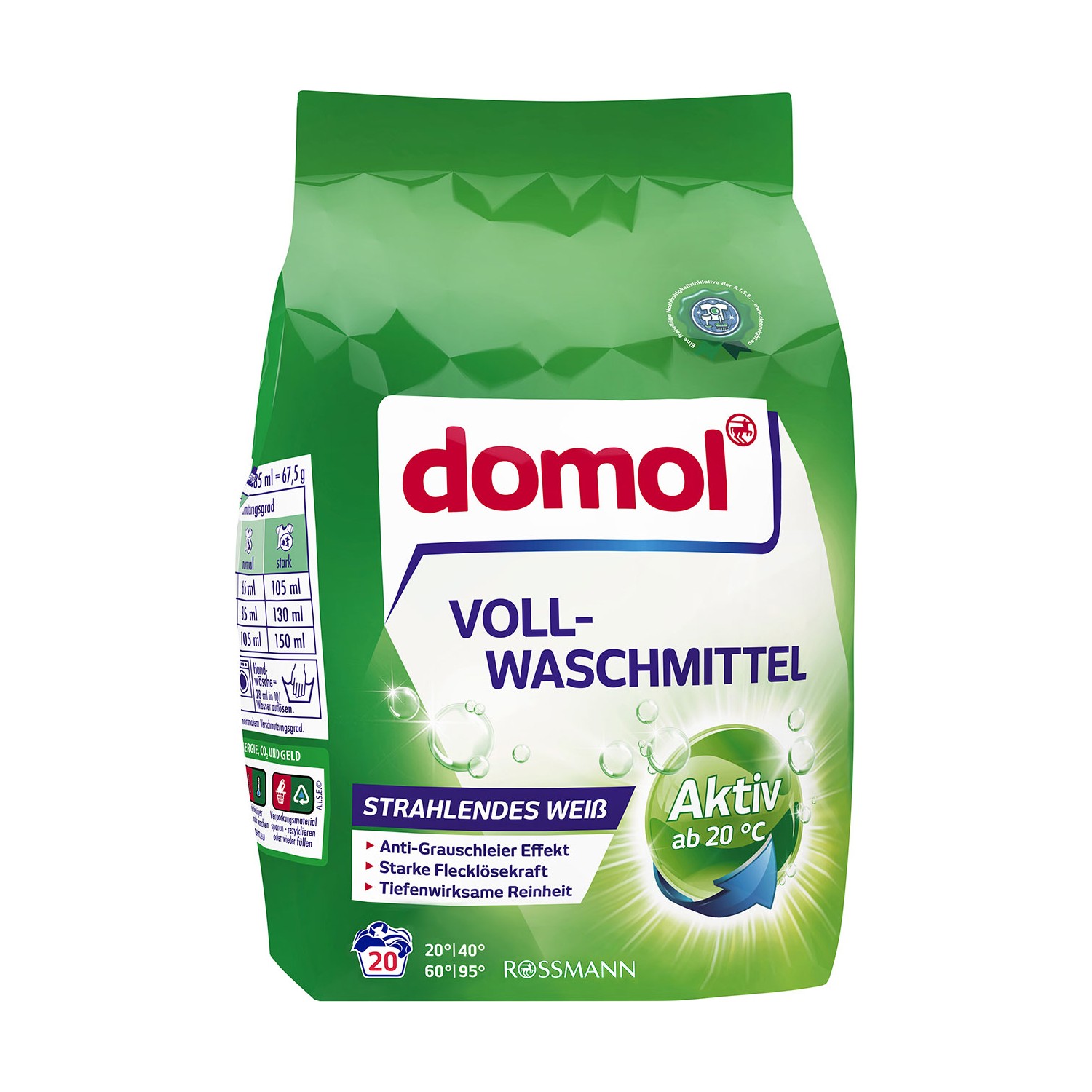 Domol Çamaşır Makinesi Deterjanı Toz 1350 gr Beyazlar İçin Fiyatı