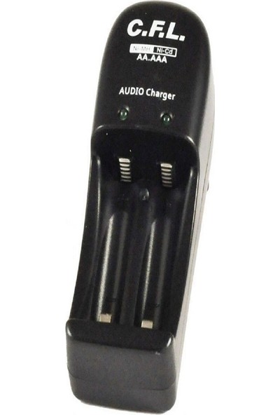 Cfl İkili Kalem Pil Şarj Cihazı Aa Ve Aaa Uyumlu 3000Mah Cfl İkili Kalem Pil Şarj Cihazı Aa Ve Aaa Uyumlu 3000Mah