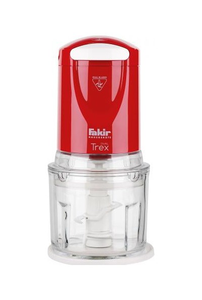 Fakir Trex Dual Cam Hazneli Doğrayıcı Rondo Kırmızı Fakir Trex Dual Cam Hazneli Doğrayıcı Rondo Kırmızı