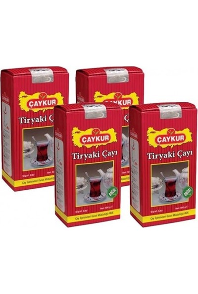 Çaykur Tiryaki Siyah Dökme Çay 4lü x 1 kg Çaykur Tiryaki Siyah Dökme Çay 4lü x 1 kg