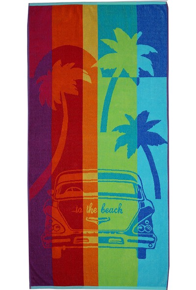 Özdilek Summer Heat To Do Beach Kadife 70 x 140 cm Plaj Havlusu