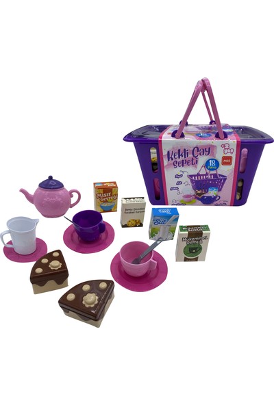 Mgs Oyuncak Role Play Kekli Çay Sepeti Mgs Oyuncak Role Play Kekli Çay Sepeti