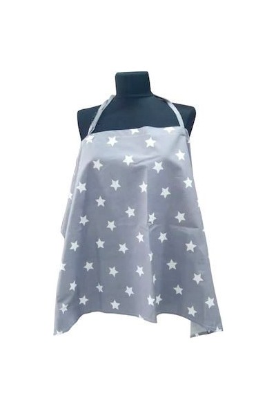 Moje Emzirme Örtüsü - Mega Yıldız Gri