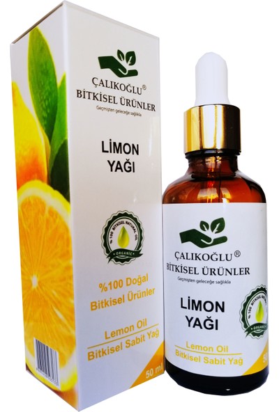 Çalıkoğlu Bitkisel Ürünler Limon Yağı 50 ml