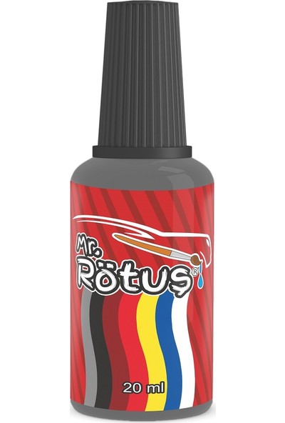 Mr Rötuş® Çizik Giderici Oto Rötuş Boyası Patentli - Metalik Füme 20 ml Mr Rötuş® Çizik Giderici Oto Rötuş Boyası Patentli - Metalik Füme 20 ml