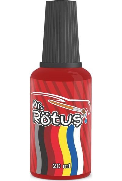 Mr Rötuş® Çizik Giderici Oto Rötuş Boyası Patentli - Kırmızı 20 ml