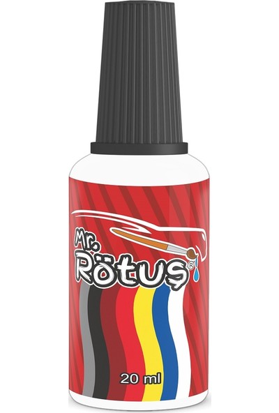Mr Rötuş® Çizik Giderici Oto Rötuş Boyası Patentli - İnci Beyaz 20 ml