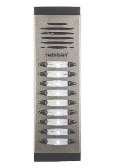 Netelsan 11-12 Diafon Zil Paneli Çift Sıra M.U.DİA.00067