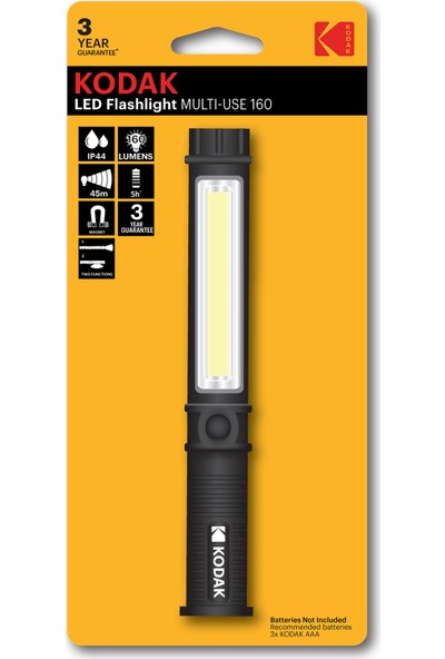 Kodak Multi-Use 160 Jop Tipi Manyetik LED El Feneri Kodak Multi-Use 160 Jop Tipi Manyetik LED El Feneri