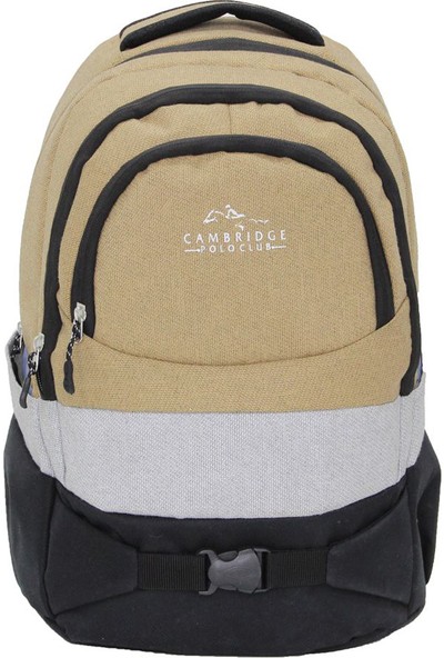 Cambridge Polo Club Sırt Çantası PLCAN2008 Krem