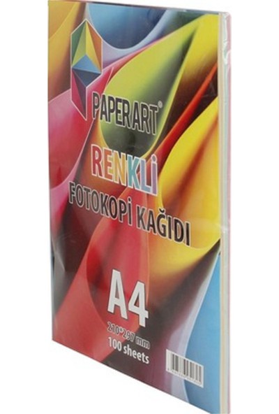 Paperart A4 Renkli Fotokopi Kağıdı