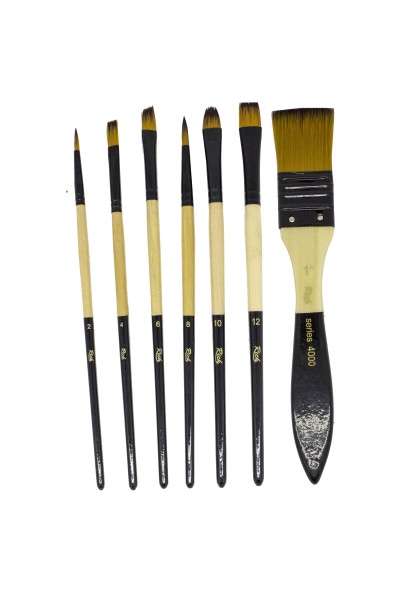 Rich Profesyonel Karma Fırça Seti 7'li