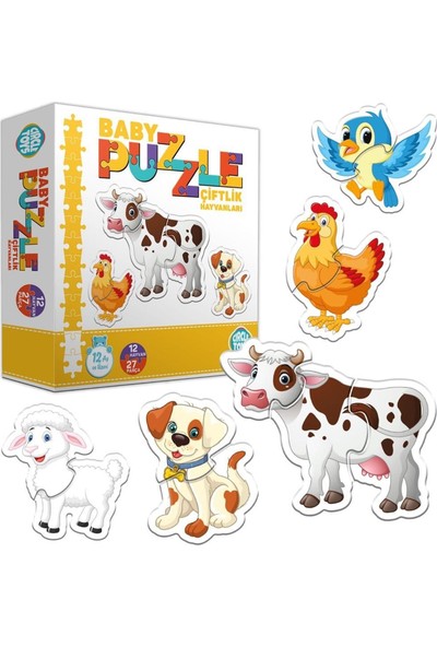 Circle Toys Baby Puzzle Çiftlik Hayvanları Circle Toys Baby Puzzle Çiftlik Hayvanları