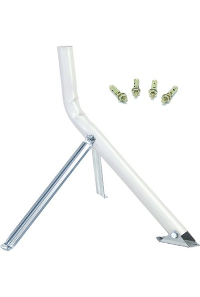 Next Çanak Anten Montaj Ayağı Eğri Tip Paslanmaz + 4 Adet Çelik Dübel Next Çanak Anten Montaj Ayağı Eğri Tip Paslanmaz + 4 Adet Çelik Dübel