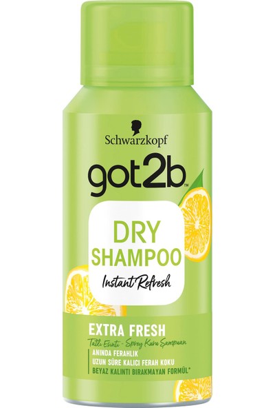 Schwarzkopf GOT2B Extra Mini Kuru Şampuan Schwarzkopf GOT2B Extra Mini Kuru Şampuan