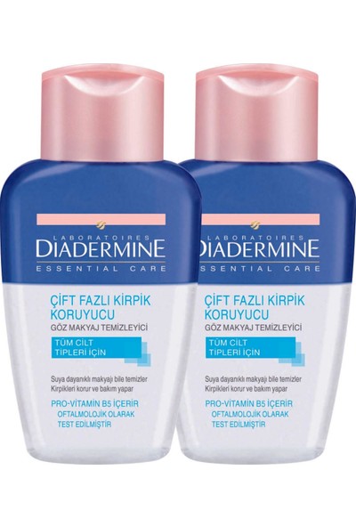 Dıadermıne Çift Fazlı Göz Makyaj Temizleyicisi 125 ml 2 Li Dıadermıne Çift Fazlı Göz Makyaj Temizleyicisi 125 ml 2 Li