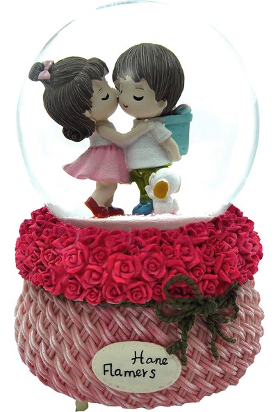 Mankan Gül Buketi Aşk Süprizi İlk Öpücük Işıklı Müzikli Kar Küresi Mankan Gül Buketi Aşk Süprizi İlk Öpücük Işıklı Müzikli Kar Küresi