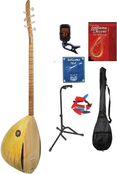 Piarro Dut Ağacı Kısa Sap Bağlama Seti Piarro Dut Ağacı Kısa Sap Bağlama Seti