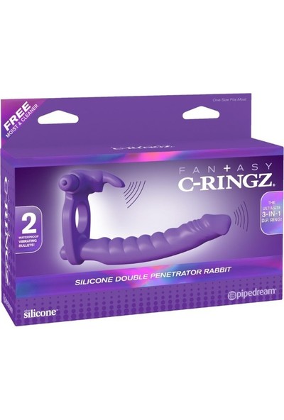 Pipedream Double Rabbit Vibratör Çift Yönlü Ilişki