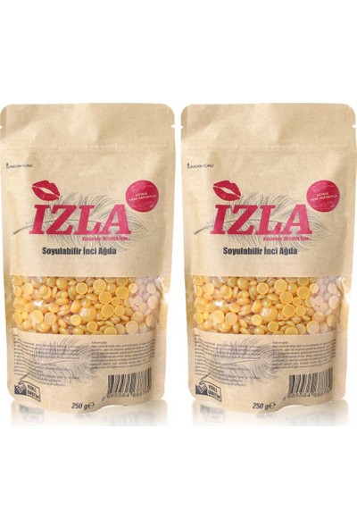 Izla grranül Ağda Sarı Renk 250 gr 2 Adet Izla grranül Ağda Sarı Renk 250 gr 2 Adet