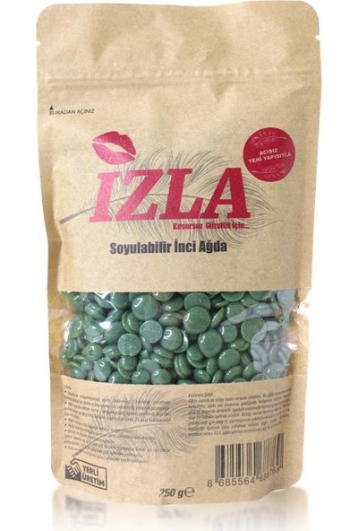 Izla Soyulabilir Boncuk Ağda 250 gr Azulen Izla Soyulabilir Boncuk Ağda 250 gr Azulen
