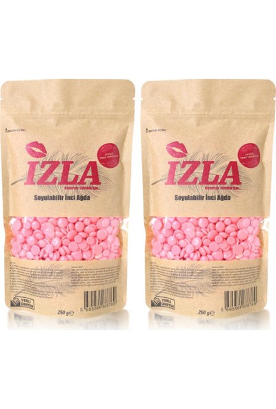 Izla Boncuk Ağda Pembe 250 gr 2 Adet Izla Boncuk Ağda Pembe 250 gr 2 Adet