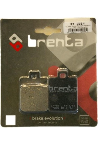 Brenta Sym Symphony 125 Sr Disk Brenta Fren Arka Balata (2011-2014) Brenta Sym Symphony 125 Sr Disk Brenta Fren Arka Balata (2011-2014)