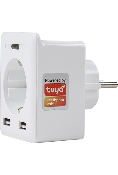 S-Link Swapp SL-04 10A Akım Korumalı Priz 2 USB 2.4 Ghz Wifi TUYA Destekli S-Link Swapp SL-04 10A Akım Korumalı Priz 2 USB 2.4 Ghz Wifi TUYA Destekli