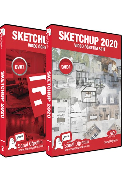 Sanal Öğretim Sketchup 2020 Video Eğitim Seti Sanal Öğretim Sketchup 2020 Video Eğitim Seti