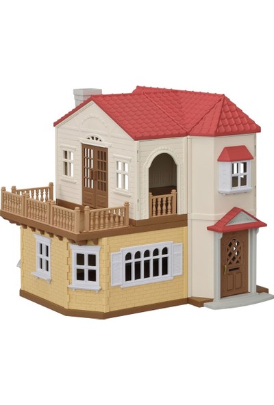 Epoch Sylvanian Families Kırmızı Çatılı Işıklı Şehir Evi Epoch Sylvanian Families Kırmızı Çatılı Işıklı Şehir Evi