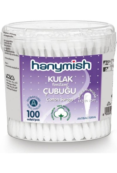 Hanymish 920 Kulak Çubuğu 100'lü