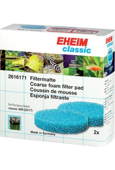 Eheim 2217 Yedek Sünger 2'li Paket Eheim 2217 Yedek Sünger 2'li Paket