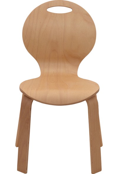 Ens Kids Collection Pearl Natürel Çocuk Sandalyesi 31 cm 4 – 6 Yaş