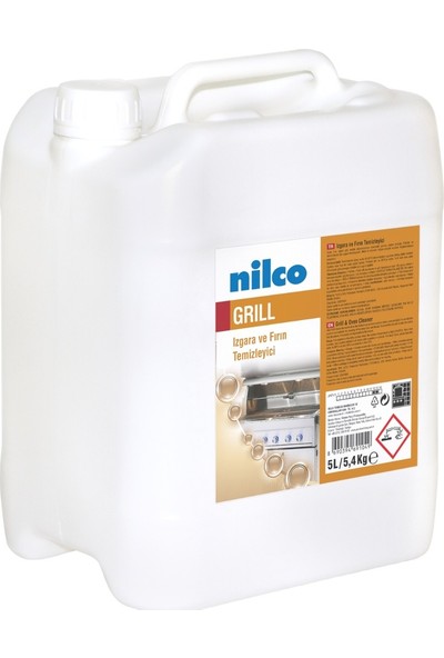 Nilco Grill 5 Lt | Yanmış Yüzey, Izgara ve Fırın Temizleyici Nilco Grill 5 Lt | Yanmış Yüzey, Izgara ve Fırın Temizleyici