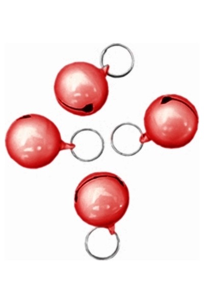 ANS Doggie Kedi Köpek Tasma Çanı Kırmızı 1,4x1,4 cm