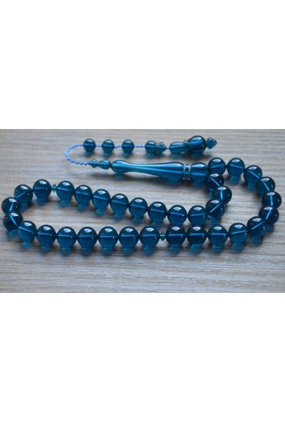 Burhan Sağlam Toz Kehribarı Küre Kesim Harika Tesbih