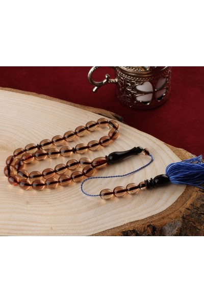 Burhan Sağlam Ateş Kehribarı Kapsül Kesim Sistem Püsküllü Tesbih Burhan Sağlam Ateş Kehribarı Kapsül Kesim Sistem Püsküllü Tesbih