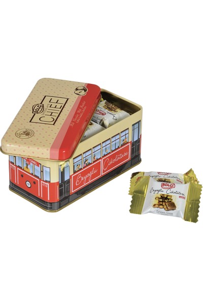 Bolçi Tramvay Teneke Kutu Fındıklı 225 Gr Bolçi Tramvay Teneke Kutu Fındıklı 225 Gr