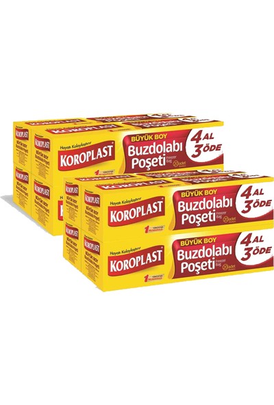 Koroplast Buzdolabı Poşeti Büyük Boy x 2'li Koroplast Buzdolabı Poşeti Büyük Boy x 2'li