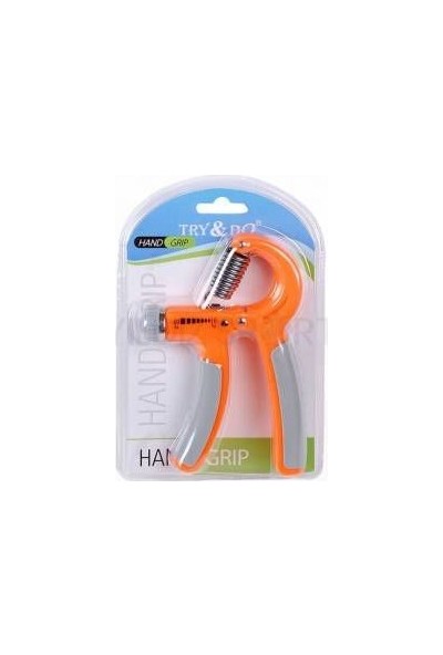 TRY Hand Grip Sertlik Ayarlı El Yayı Ayarlanabilir Bilek Kas Güçlendirme Aleti TRY Hand Grip Sertlik Ayarlı El Yayı Ayarlanabilir Bilek Kas Güçlendirme Aleti