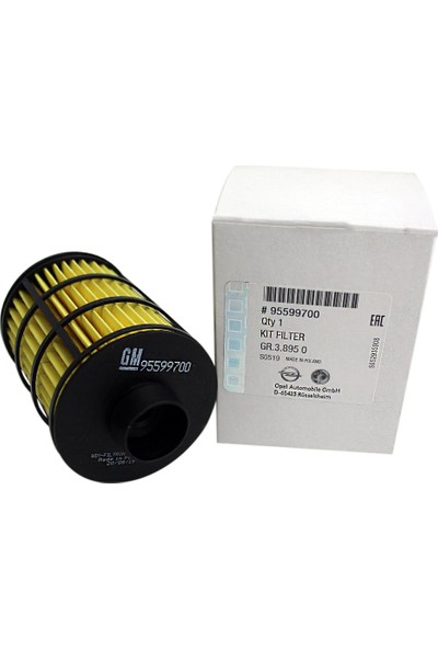 Gm Yakıt Mazot Filtresi Opel Corsa-C, Astra-H, Vectra-C - 95599700 Gm Yakıt Mazot Filtresi Opel Corsa-C, Astra-H, Vectra-C - 95599700