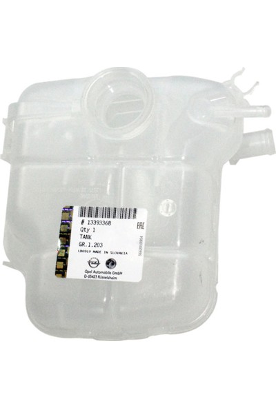 Gm Radyatör Su Tankı Sensörsüz Opel Cruze, Astra-J - 13393368 Gm Radyatör Su Tankı Sensörsüz Opel Cruze, Astra-J - 13393368