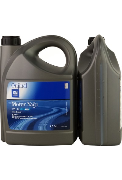 Gm 5W-30 Dexos 2 5 Litre Motor Yağı ( Üretim Yılı : 2020 )