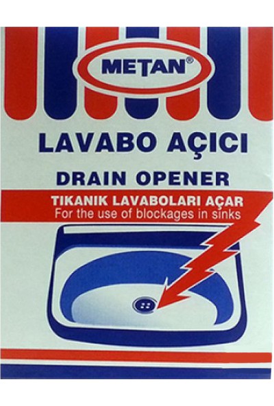 Metan Lavabo Aç 40 gr - 12'li Paket Metan Lavabo Aç 40 gr - 12'li Paket