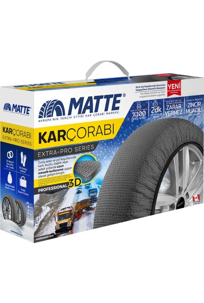 Matte Kar Çorabı - Extrapro Series