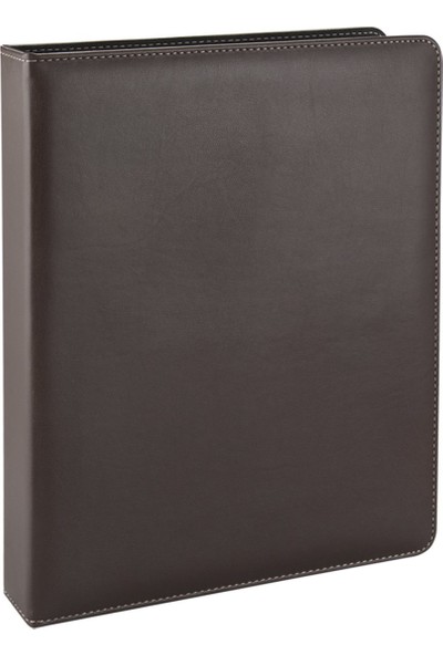 2K A4 Suni Deri 2 Halkalı Elite Evrak Sunum Klasörü 250 Yaprak