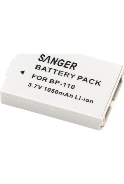 Sanger BP-110 Canon Kamera Batarya Sanger BP-110 Canon Kamera Batarya