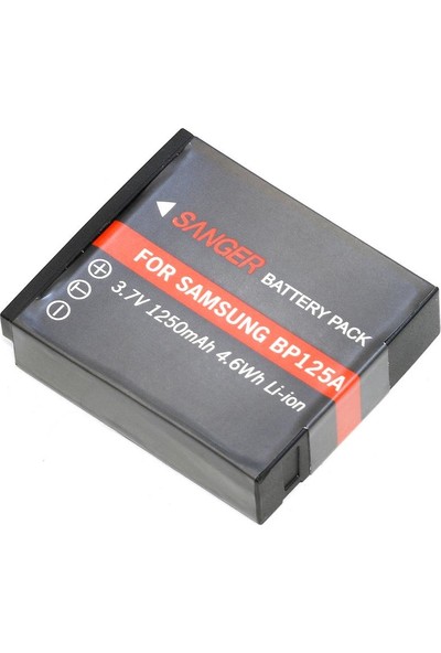 Sanger BP125A Samsung Kamera Batarya