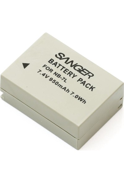 Sanger Nb-7l Canon Fotoğraf Makinesi Batarya Sanger Nb-7l Canon Fotoğraf Makinesi Batarya