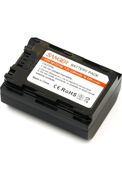 Sanger NP-FZ100 Sony Fotoğraf Makinesi Batarya